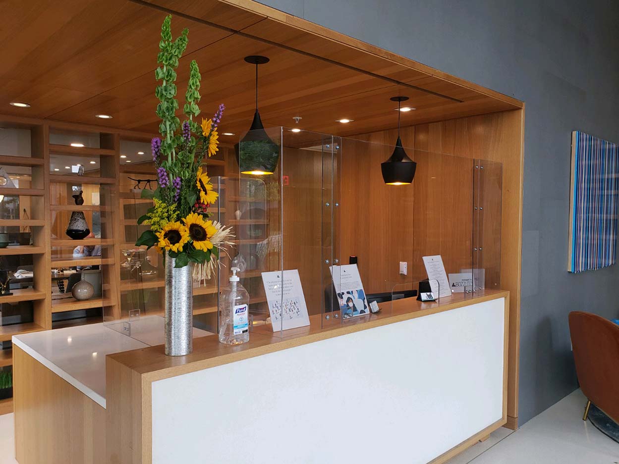 Sneeze Guard Barriers - Custom Made to Order - Image Works Glass & Plastics