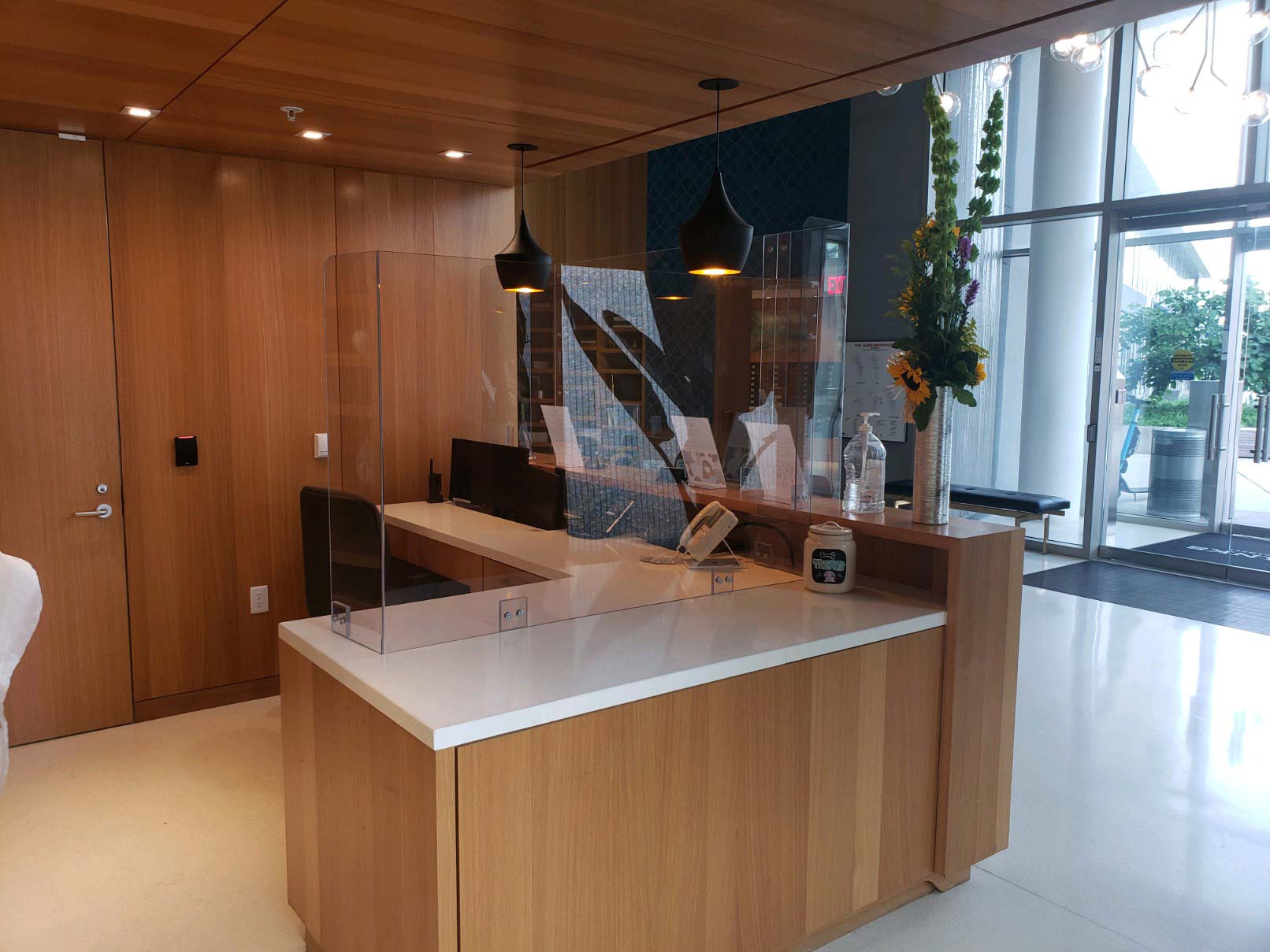 Sneeze Guard Barriers - Custom Made to Order - Image Works Glass & Plastics